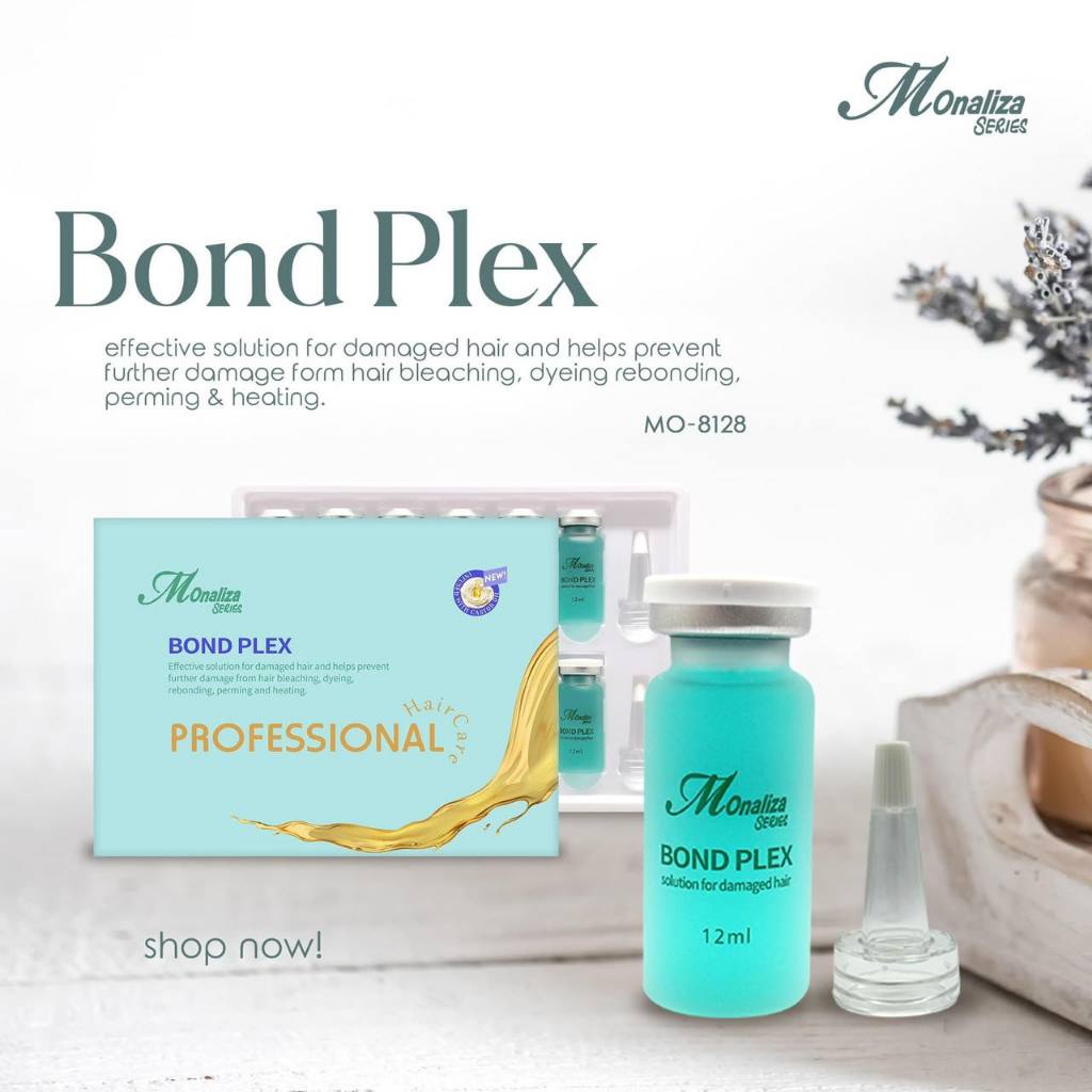 Monaliza Series Bond Plex Solution for Damaged Hair | Shopee Philippines