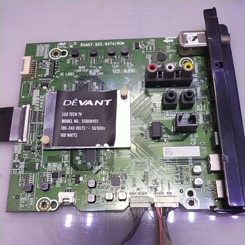 DEVANT main board model 55QUHV03 | Shopee Philippines