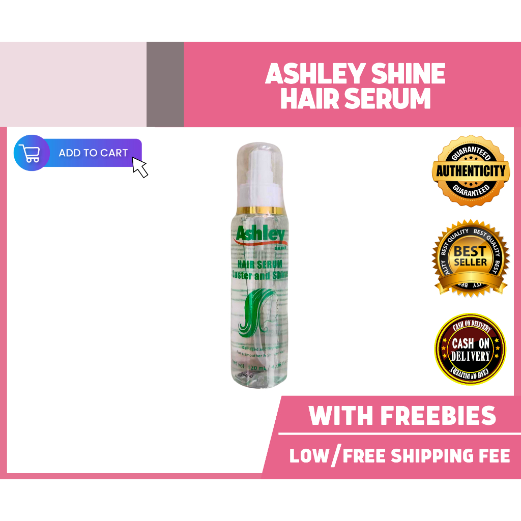 ASHLEY SHINE HAIR SERUM 120ML | Shopee Philippines