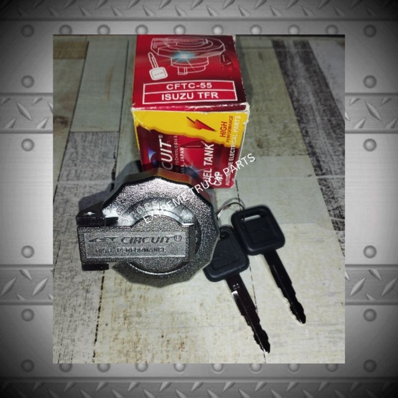 Isuzu Elf Steel Fuel/Gas Tank Cap with Keys CFTC-55 | Shopee Philippines