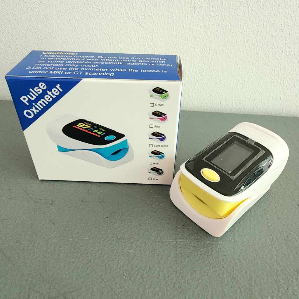 Fingertip Pulse Oximeter for Heart Rate and Oxygen Saturation ...