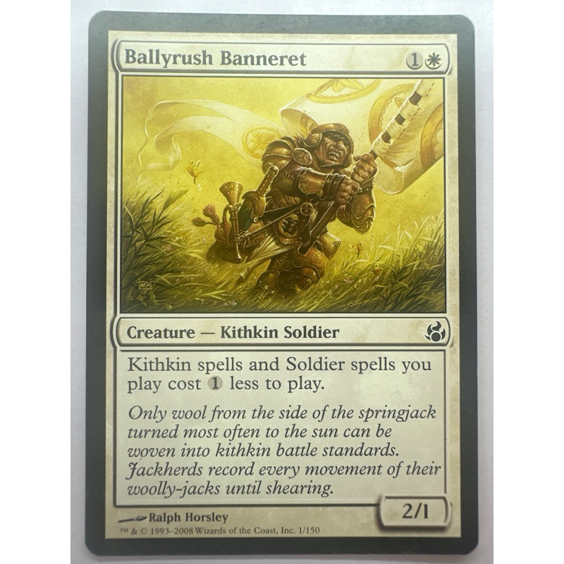 Ballyrush Banneret - Magic the Gathering | Shopee Philippines