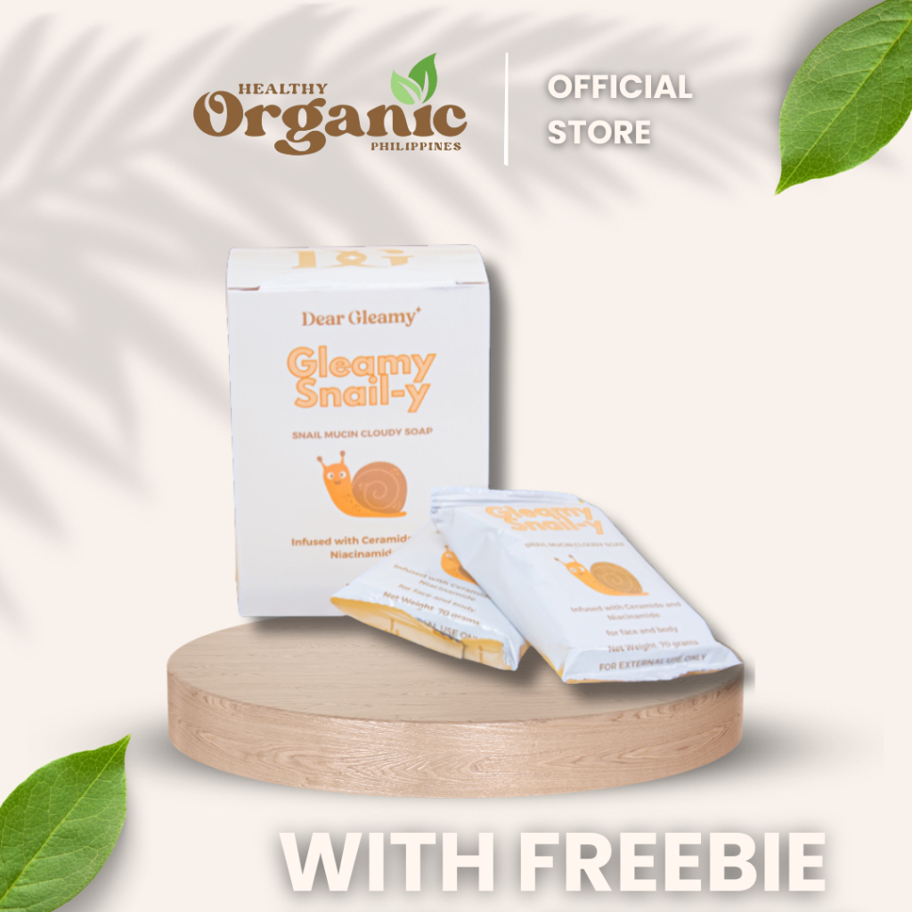 Dear Gleamy Snail-y Snail Mucin Cloudy Soap Niacinamide Body Wash Bar ...