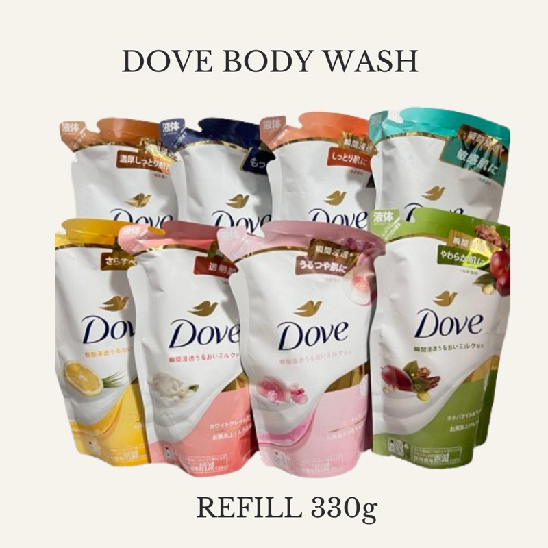 Body Wash Refill 330g Dove Japan | Shopee Philippines
