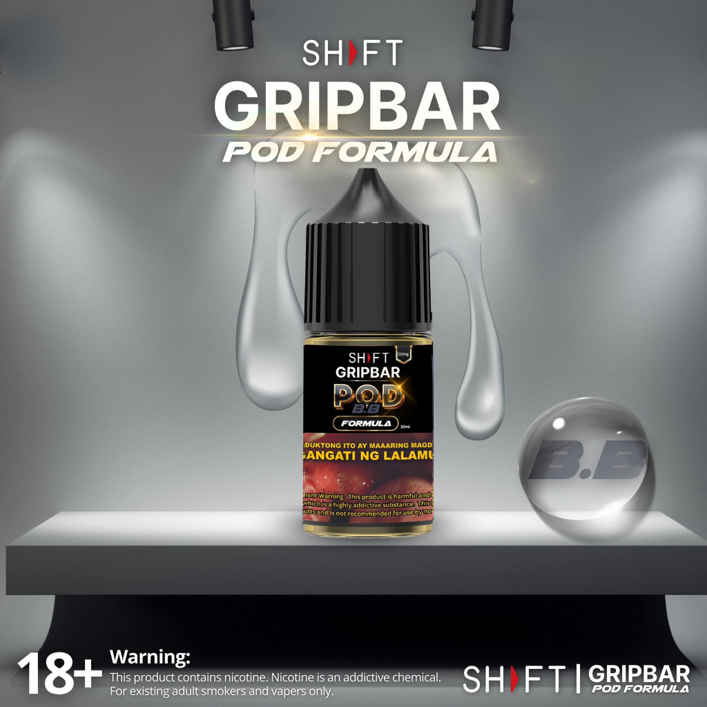 BB Shift Gripbar Pod Formula 30ml E-Liquid 30MG | Shopee Philippines
