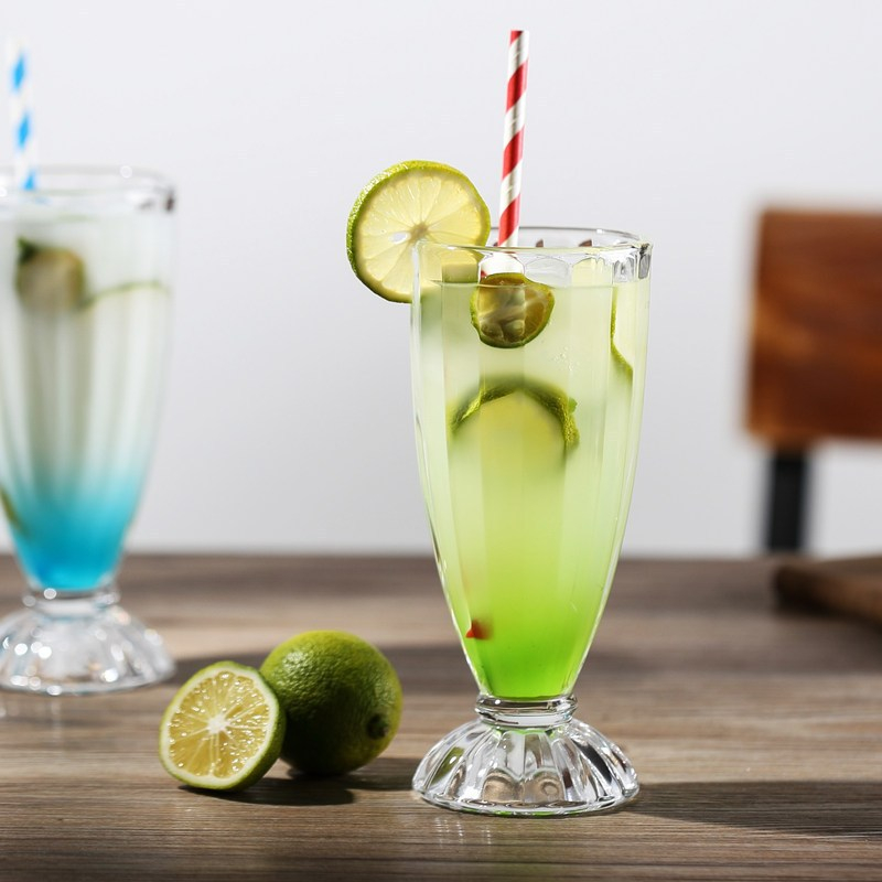 DELISOGA 1PC/Set BQL017 Glassware Good Quality transparent Ice cream ...