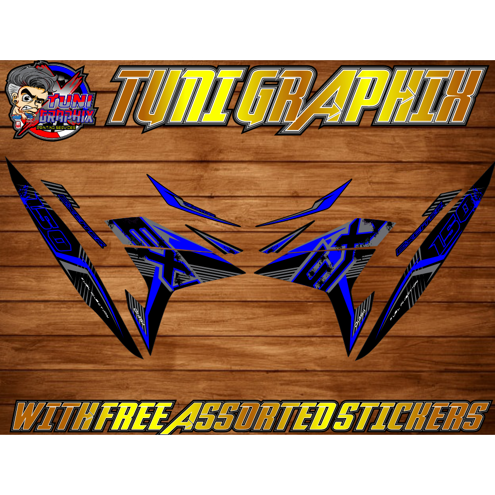 SNIPER 150 Stock Decals MALAYSIAN CONCEPT EXCITER 150 V2 (Y15ZR ...