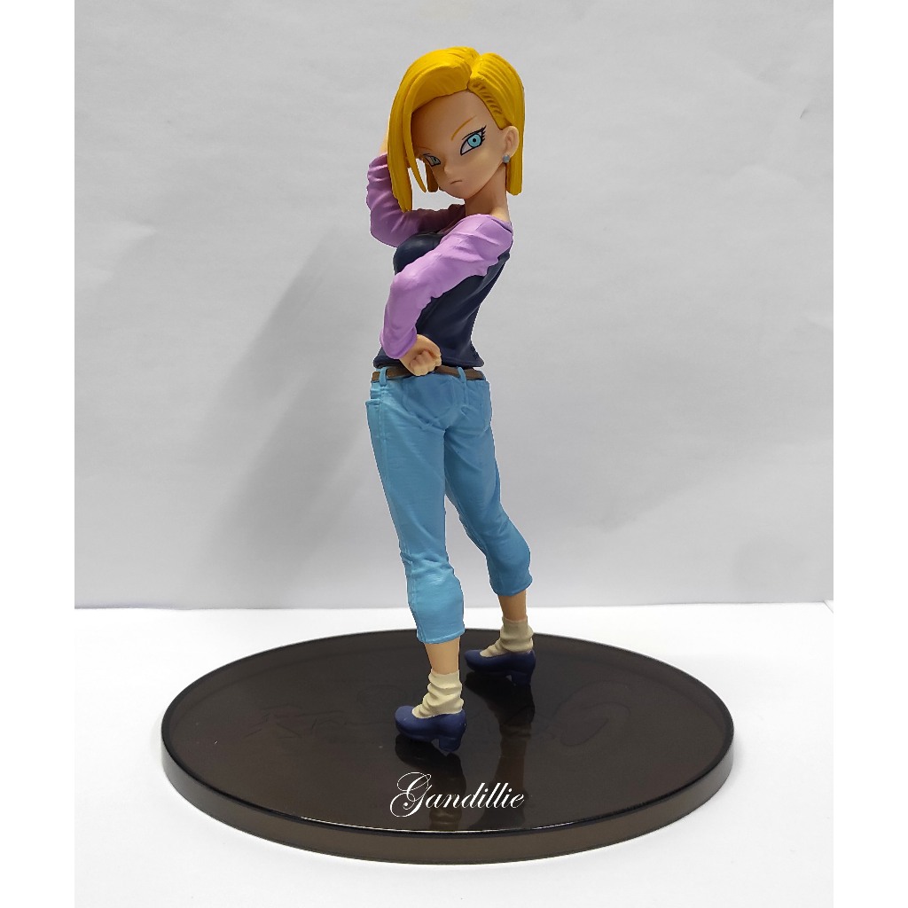 Dragon Ball Super SC ANDROID 18 SCULTURES BIG BUDOKAI AUTJENTIC LOOSE ...