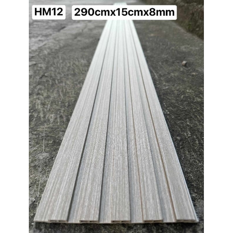 WPC Fluted panel Home Decoration 14.2cm × 17mm × 96.6cm | Shopee ...