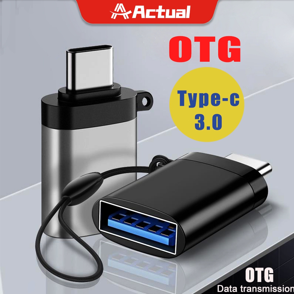 Actual【COD】USB 3.0 OTG Micro USB to Type-C Android Adapter Converter ...