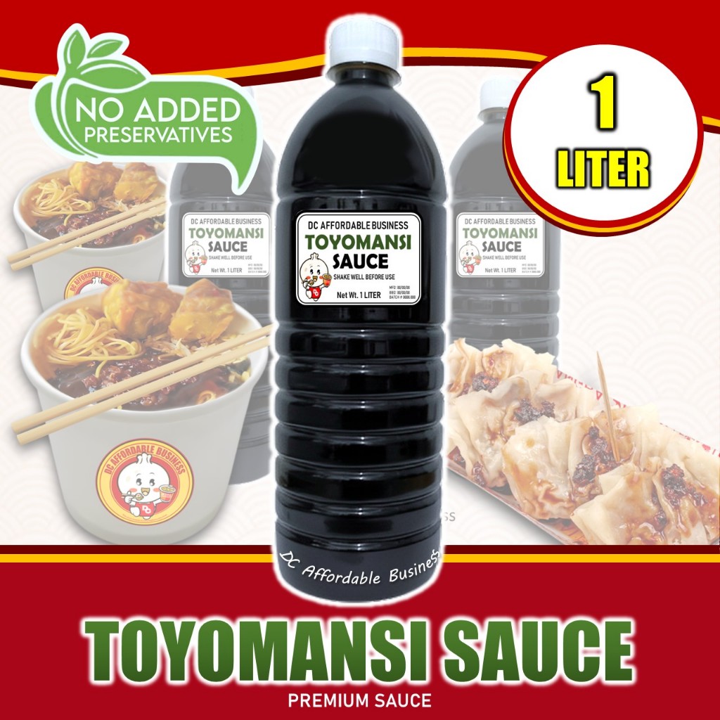 1 LITER TOYOMANSI (Premium HK Style Fried Noodles Premium Sauce, etc ...