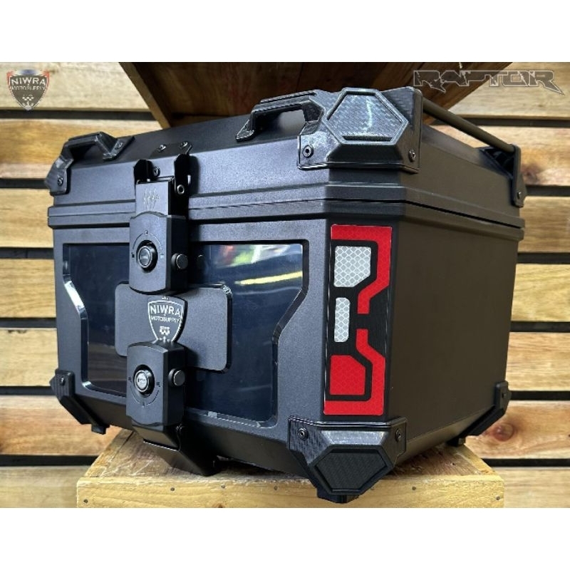 NIWRA Raptor ABS 45L heavy duty yet lightweight box walang tagas with ...