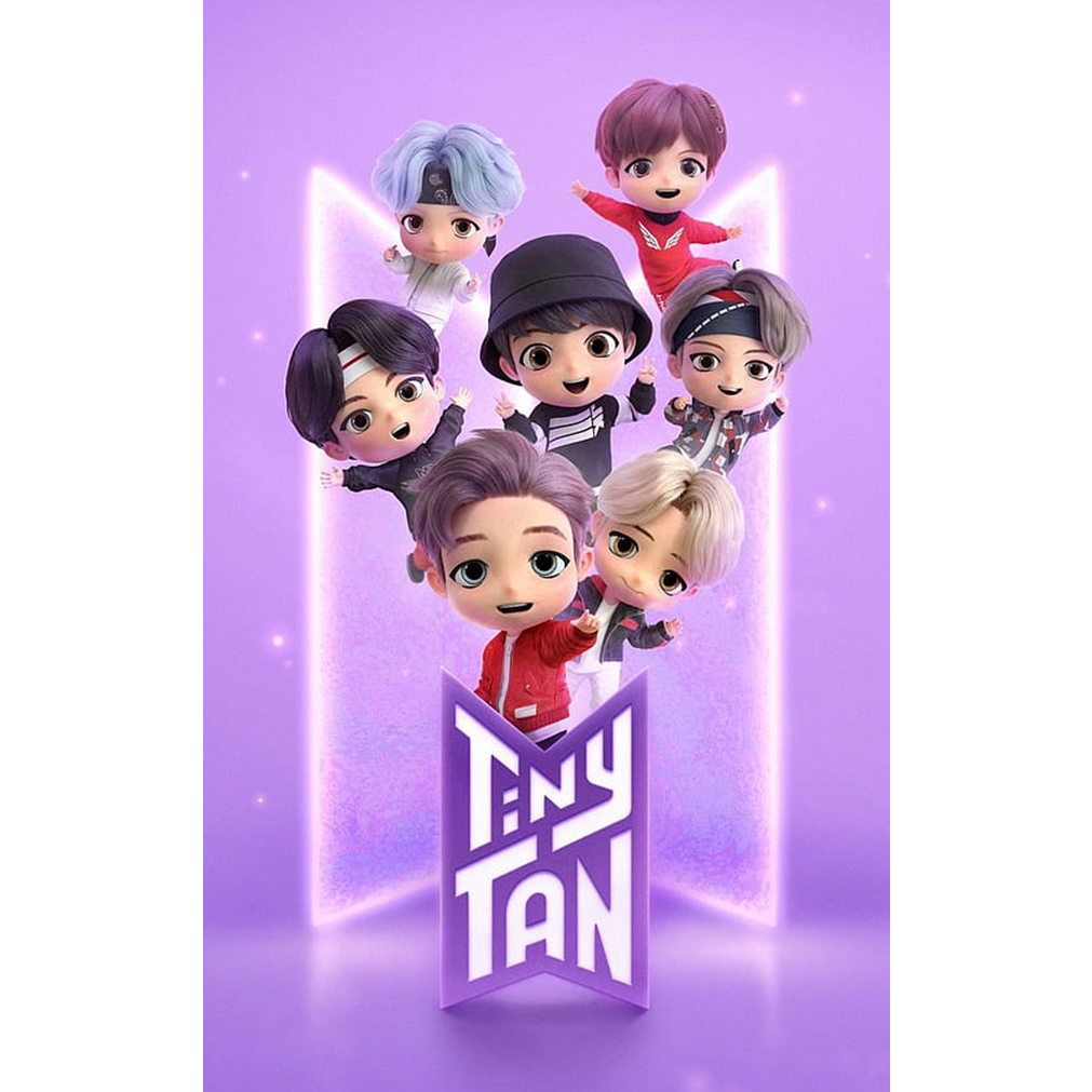 BTS Card Sticker Fanmade KPOP ATM-size BT21 Tinytan | Shopee Philippines