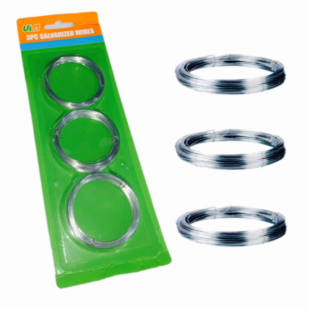 GALVANIZED WIRES 3pcs. Steel Wire HD | Shopee Philippines