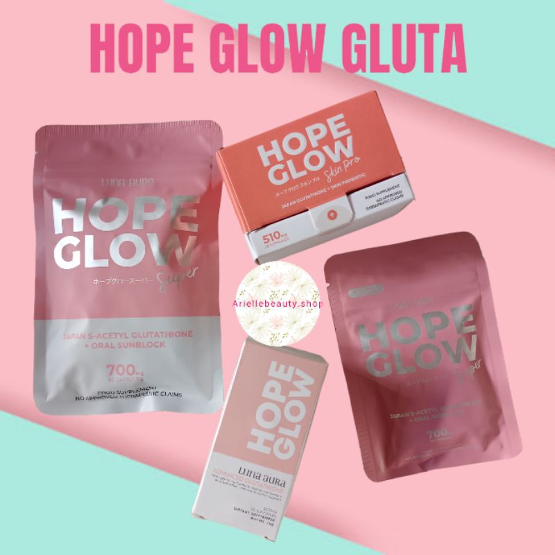 Luna Aura Hope Glow Glutathione Capsule | Shopee Philippines