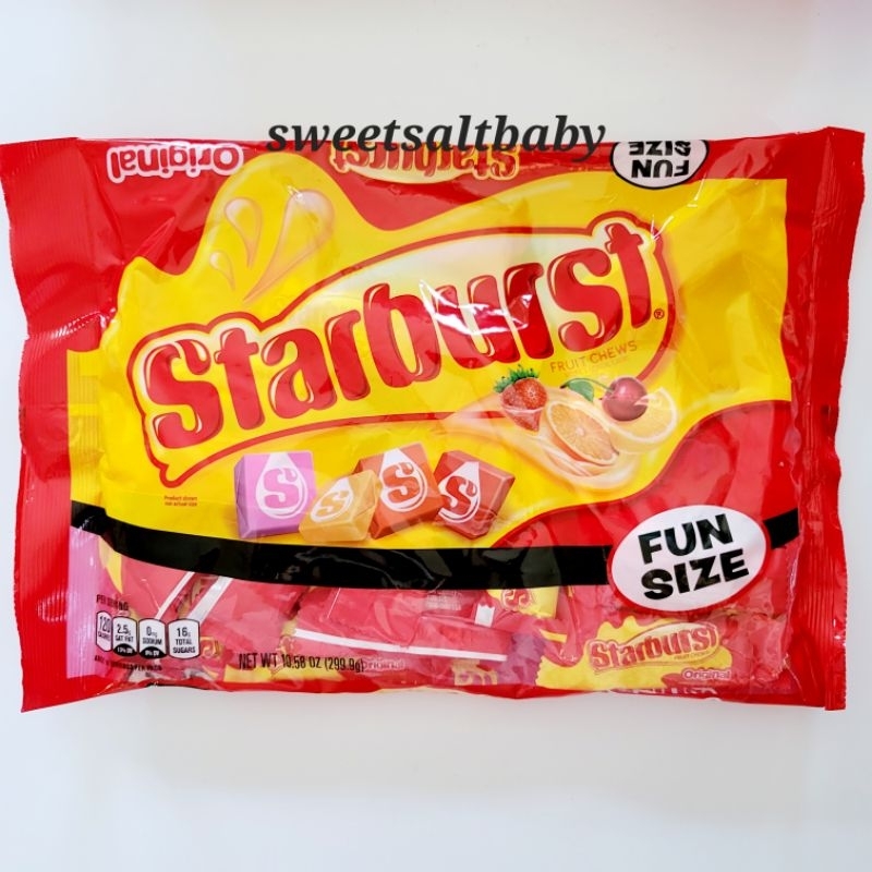 Starburst Fruit Chews fun size (299.9g) | Shopee Philippines