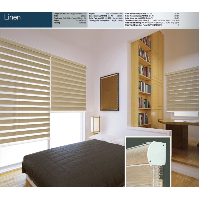 [SMALL SIZES] LINEN Premium Korean Window Blinds | Shopee Philippines