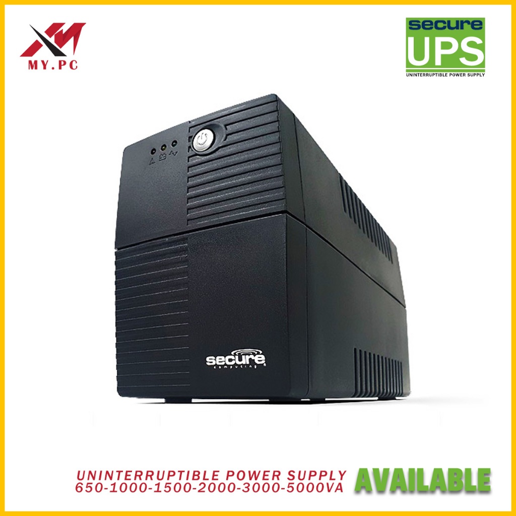SECURE UPS 650VA, 1000VA, 1500VA, 2000VA, 3000VA, Uninterruptible Power ...