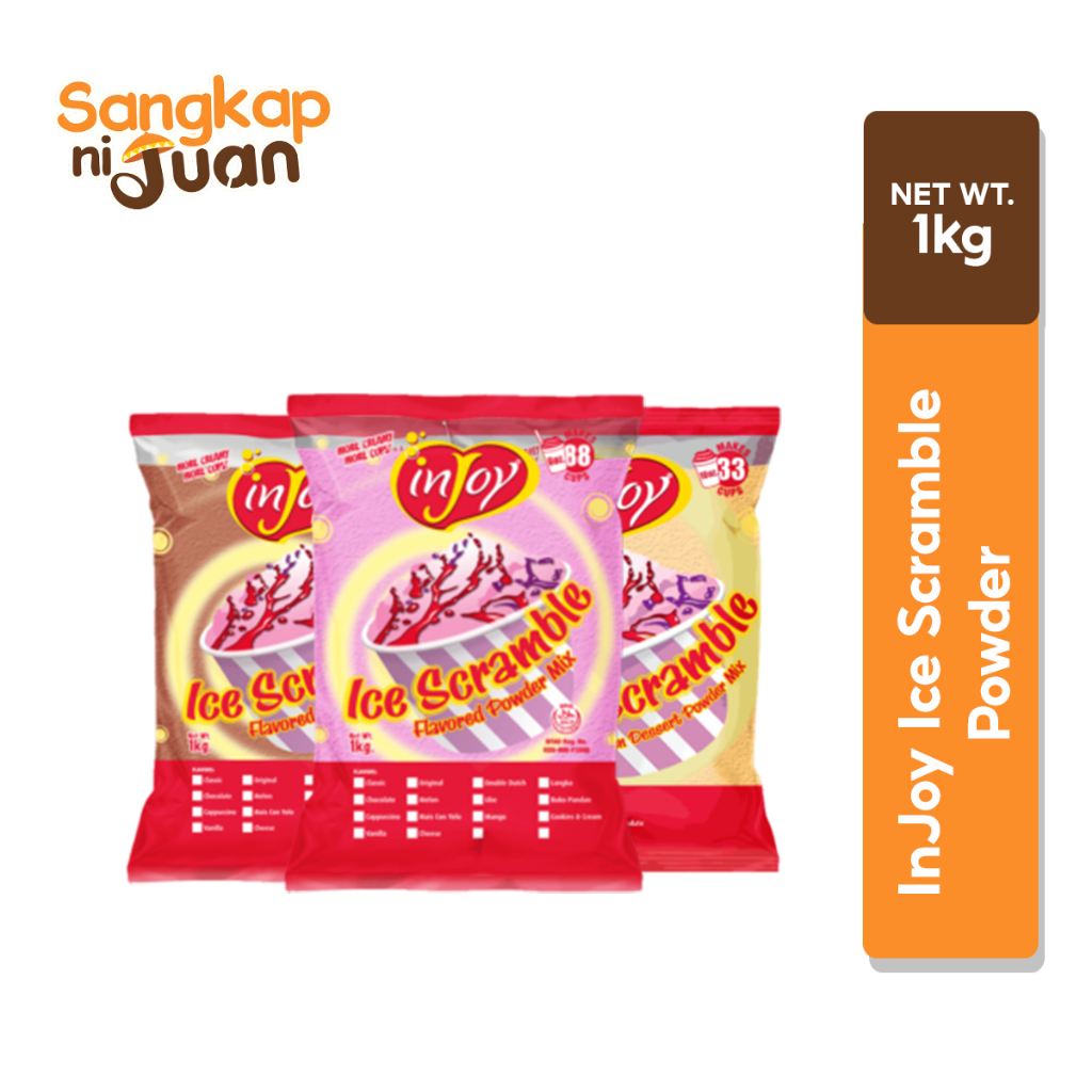 inJoy Scramble Flavored Powder Mix 1kg | Shopee Philippines
