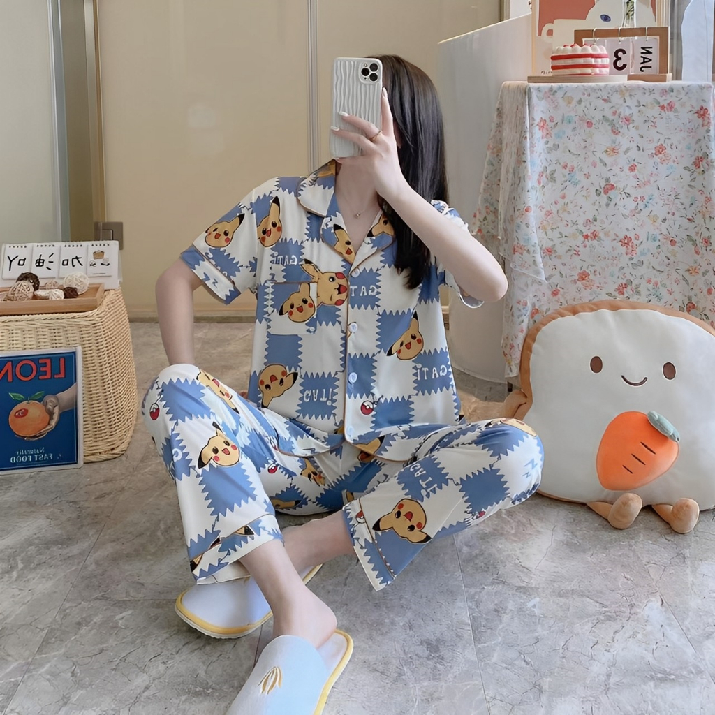 HIHI cotton pajama terno fashional new design sleepwear for women ...