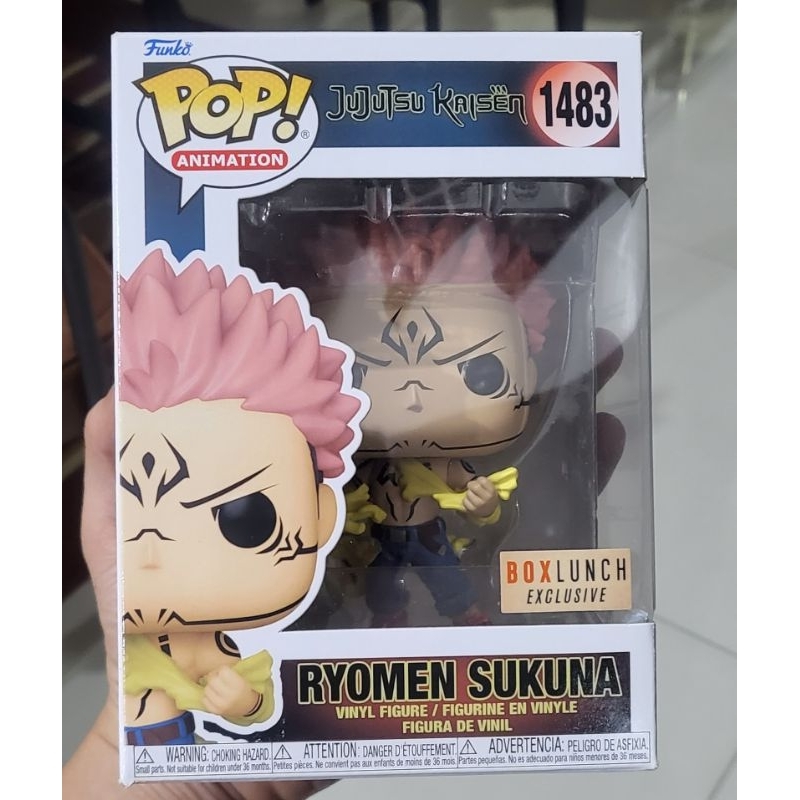 Funko Pop! Jujutsu Kaisen: 1483 Ryomen Sukuna - Boxlunch Exclusive ...
