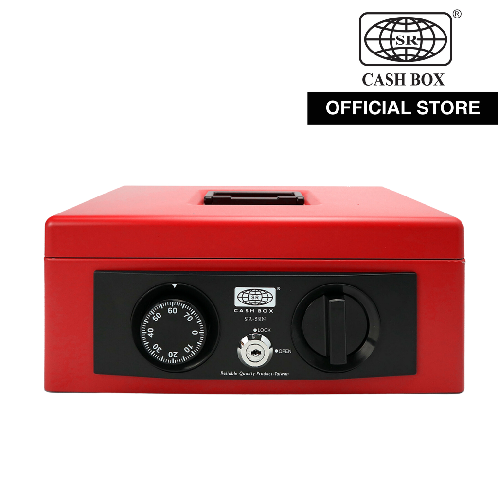 SR Cash Box w/ Tray | Dual Lock | Red | SR58N | Shopee Philippines