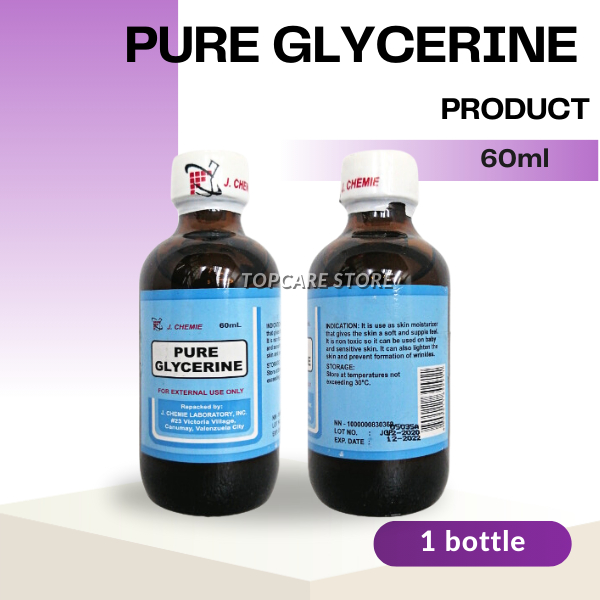 Pure Glycerine | Glycerine Pure 60mL ( 1 Bottle ) | Shopee Philippines
