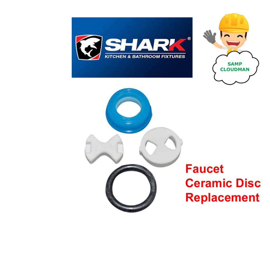 Shark Valve Ceramic Disc Replacement SF-5011 Faucet Valve Repair Kit 1 ...