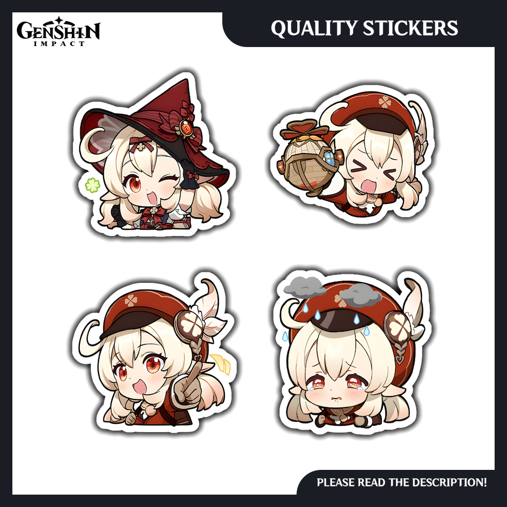 Klee - Genshin Impact Emoji Stickers | Shopee Philippines