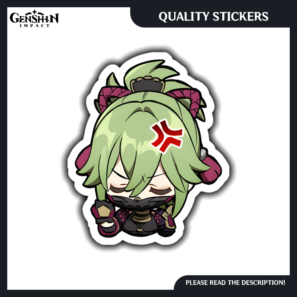 Kuki Shinobu - Genshin Impact Emoji Stickers | Shopee Philippines
