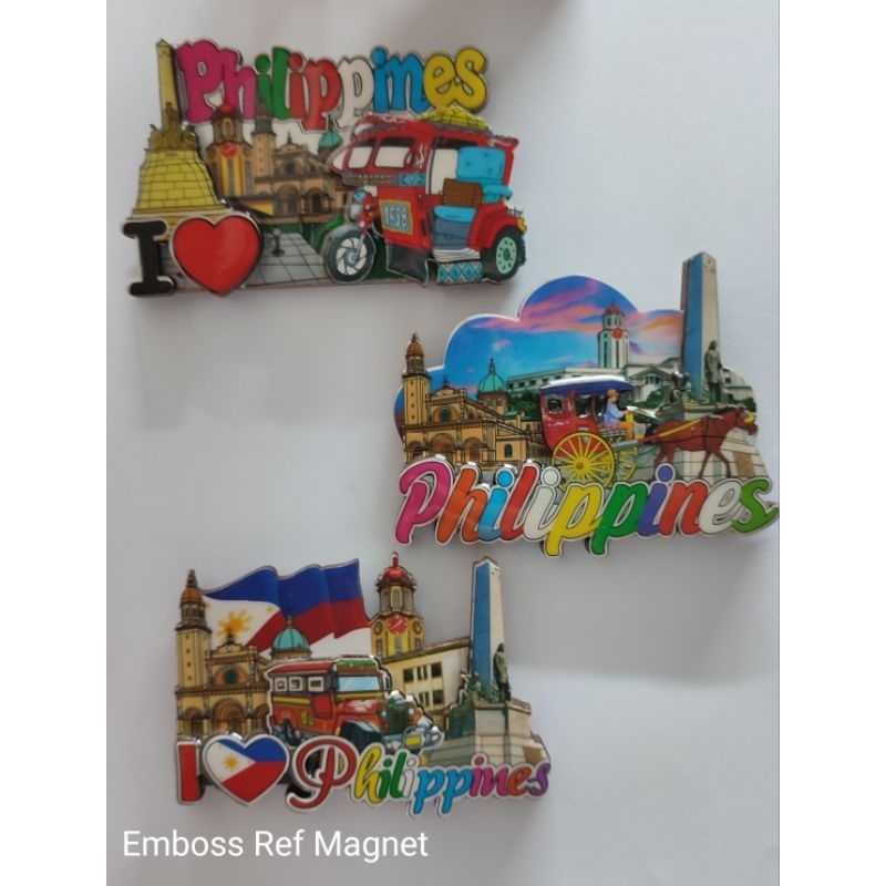 Ref Magnet Emboss Philippines Souvenir | Shopee Philippines