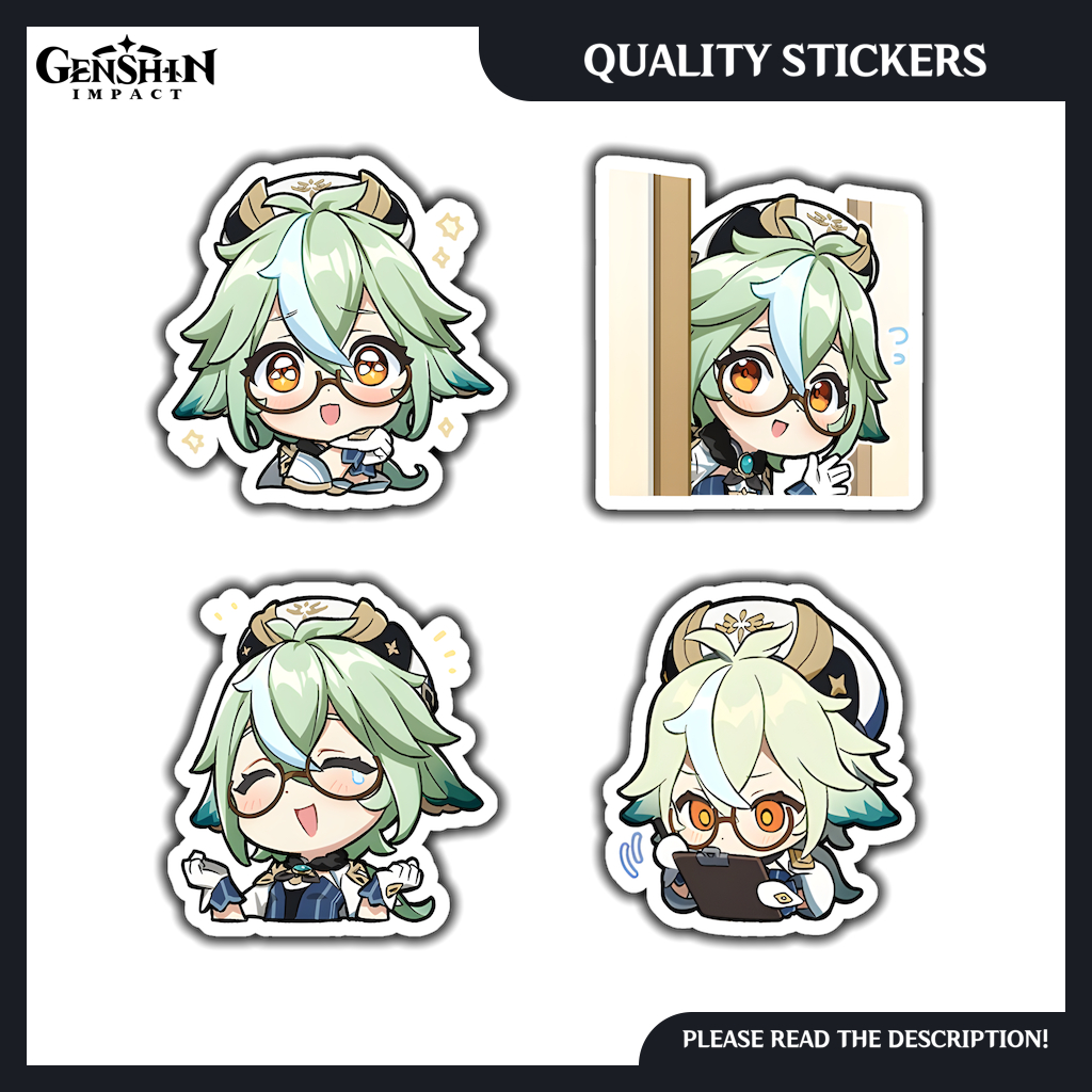 Sucrose - Genshin Impact Emoji Stickers | Shopee Philippines