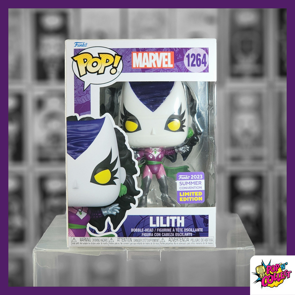Funko Pop! Marvel - Lilith 1264 w/ Free Protector (Sold by Pop N ...