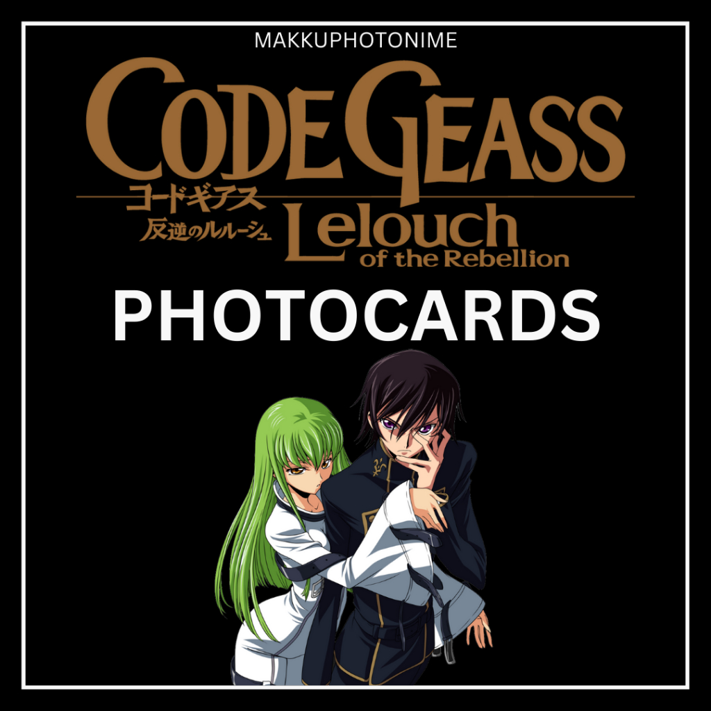 Code Geass Anime Photocards v1 | Shopee Philippines