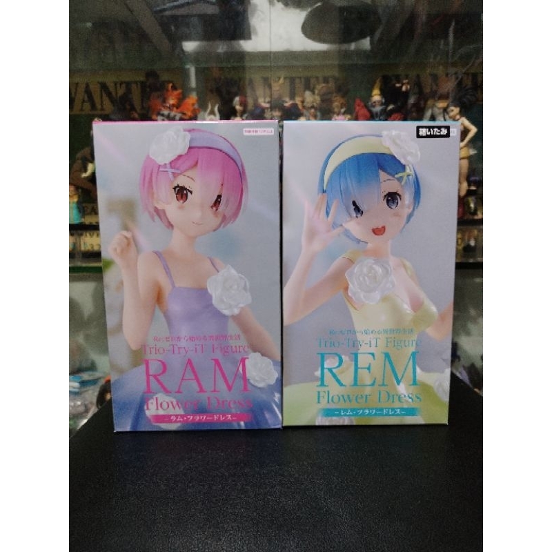 Re:Zero Starting Life in Another World - Trio-Try-It - Ram and Rem SET ...