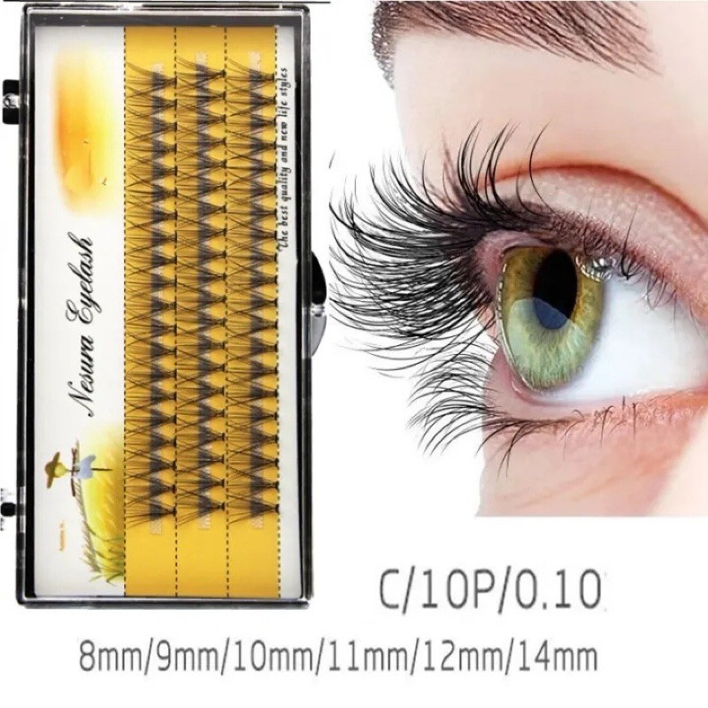10D Scarecrow Grafting Eyelashes Thick Natural False Eyelashes ...
