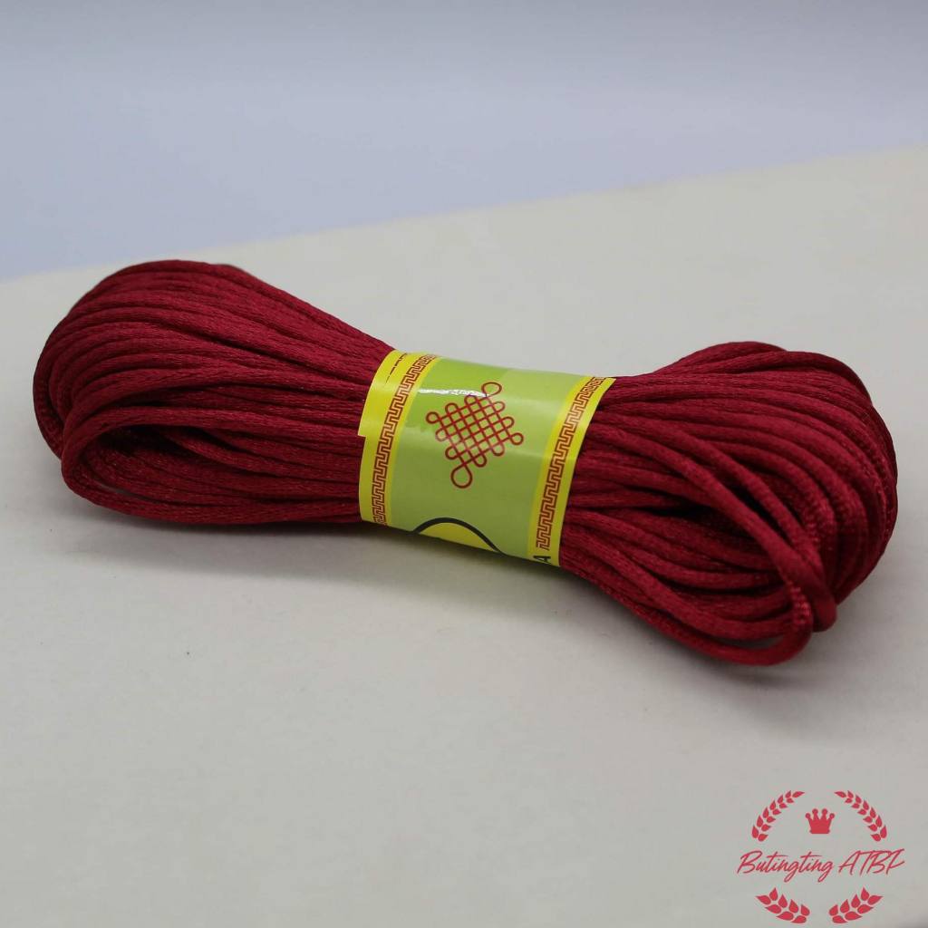 20 Yards/ bundle 2.5mm Polyester Braided Long Rope DIY Chinese Knot ...