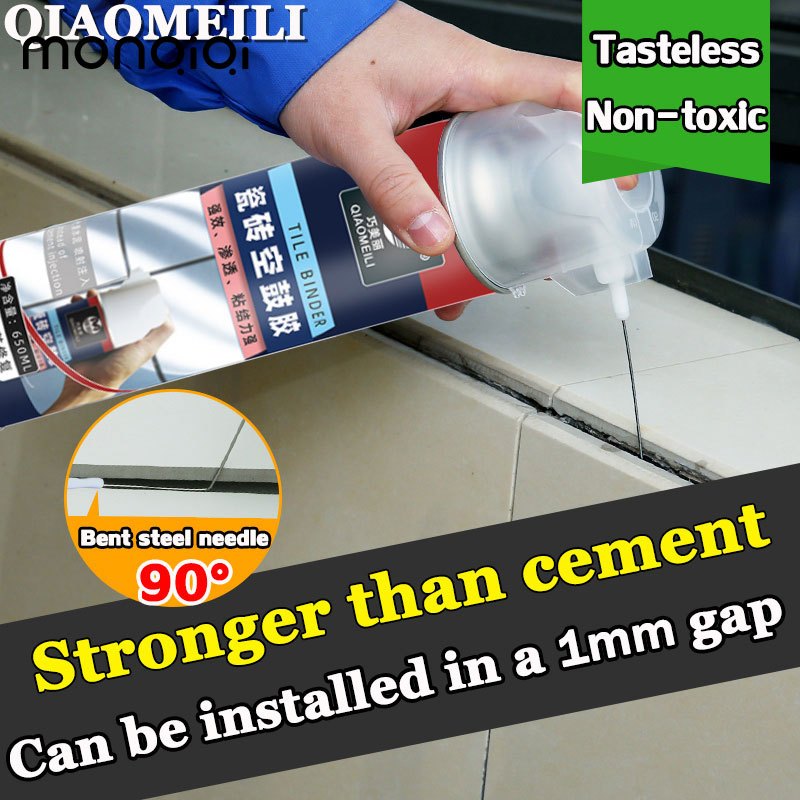 650ml With needle design Tile Adhesive Repair Glue Tiles Adhesive for ...