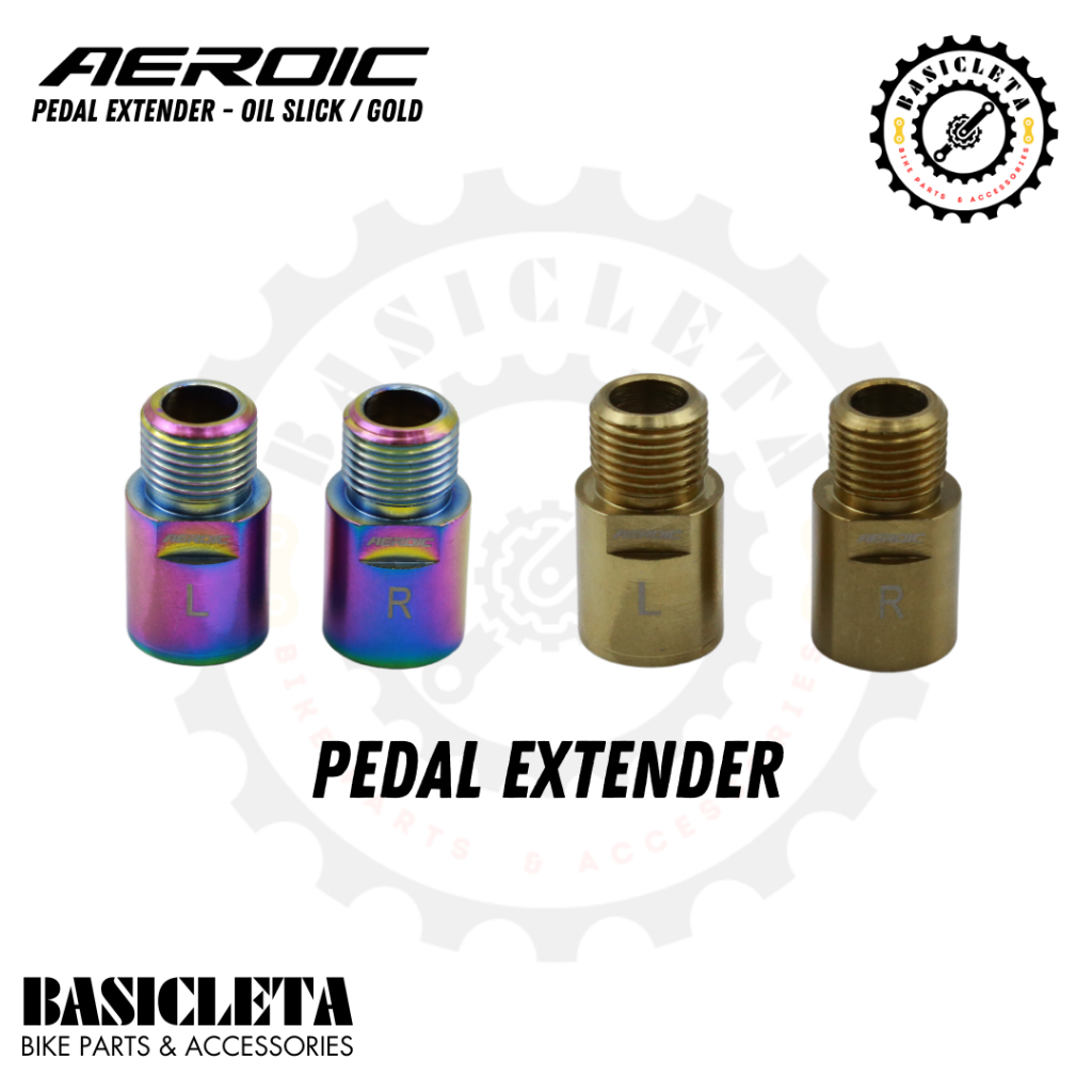 Bike Pedal Extender Axle Extender Pedal Adapter Axle 20mm Bicycle Pedal ...