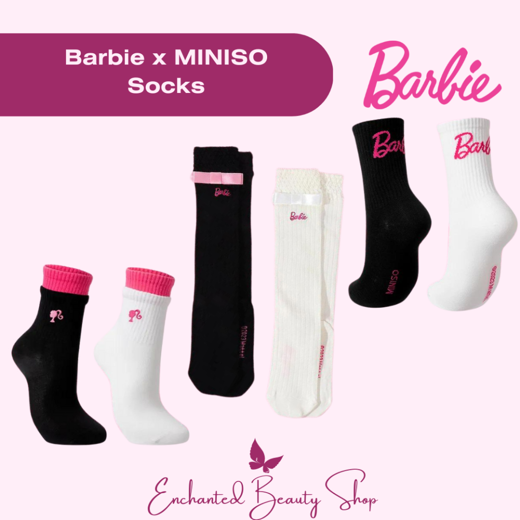 Barbie x MINISO Socks | Shopee Philippines