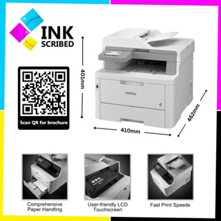 Brother MFC-L8340CDW 4in1 Laser Printer Colored Copier Scanner Fax ...