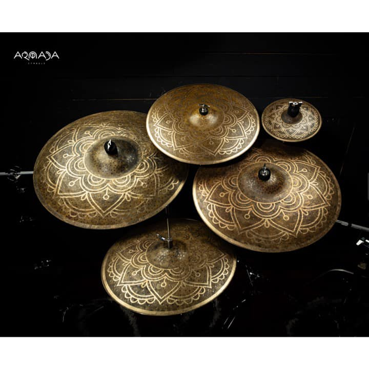 [LIMITED EDITION] ARMADA B20 MANDALA CYMBALS SET WITH FREE DRUMSTICK ...