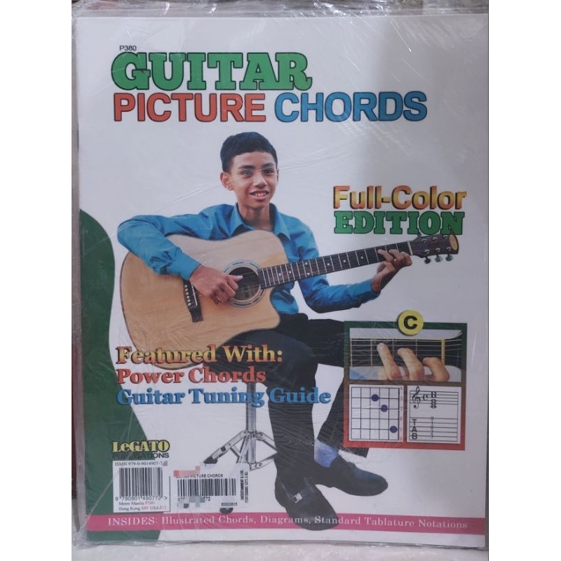 Guitar Picture Chords Full- Color Edition | Shopee Philippines