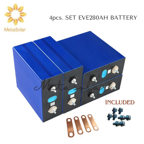 280Ah EVE/HITHIUM/CORNEX LiFePO4 Battery – Rechargeable 3.2V Lithium, DIY, Inverter, Energy ...