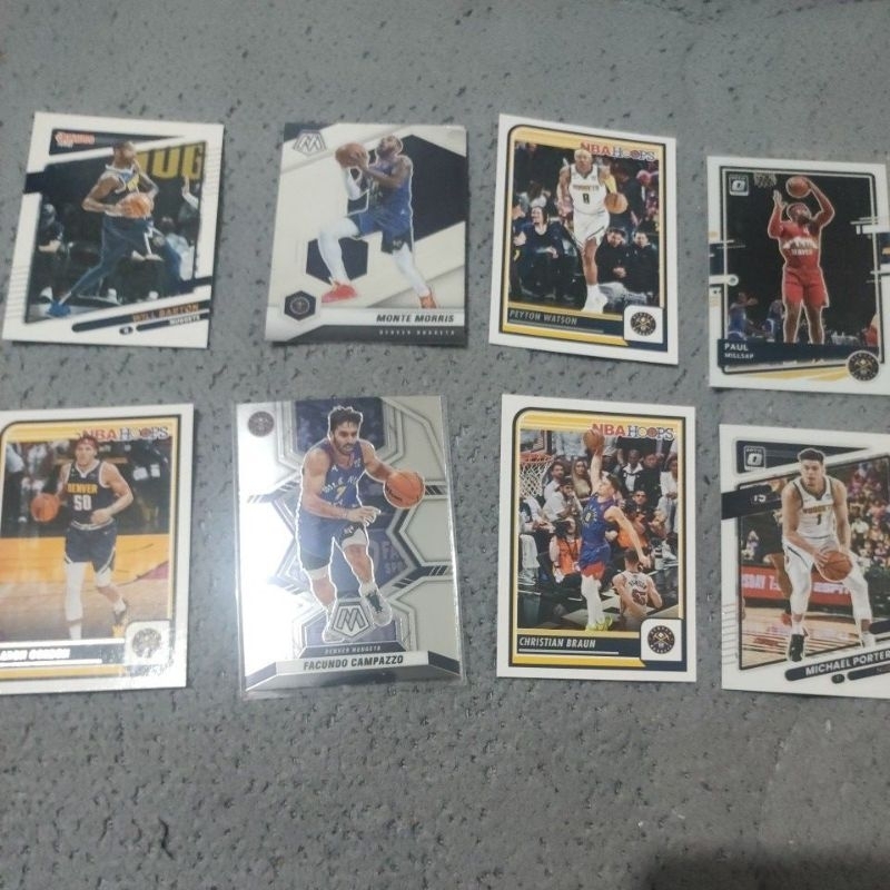 Denver Nuggets Lot (8 Cards) | Shopee Philippines