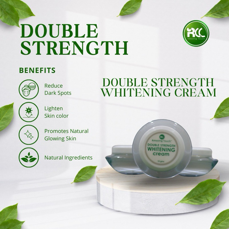 RCC Amazing Touch' Double Strength Whitening Cream (15g) | Shopee ...