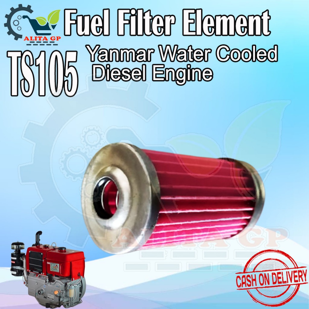 Fuel Filter Element Yanmar TS105 SS90 NS90 S85 S75 S65 TS130 NS10 Water ...