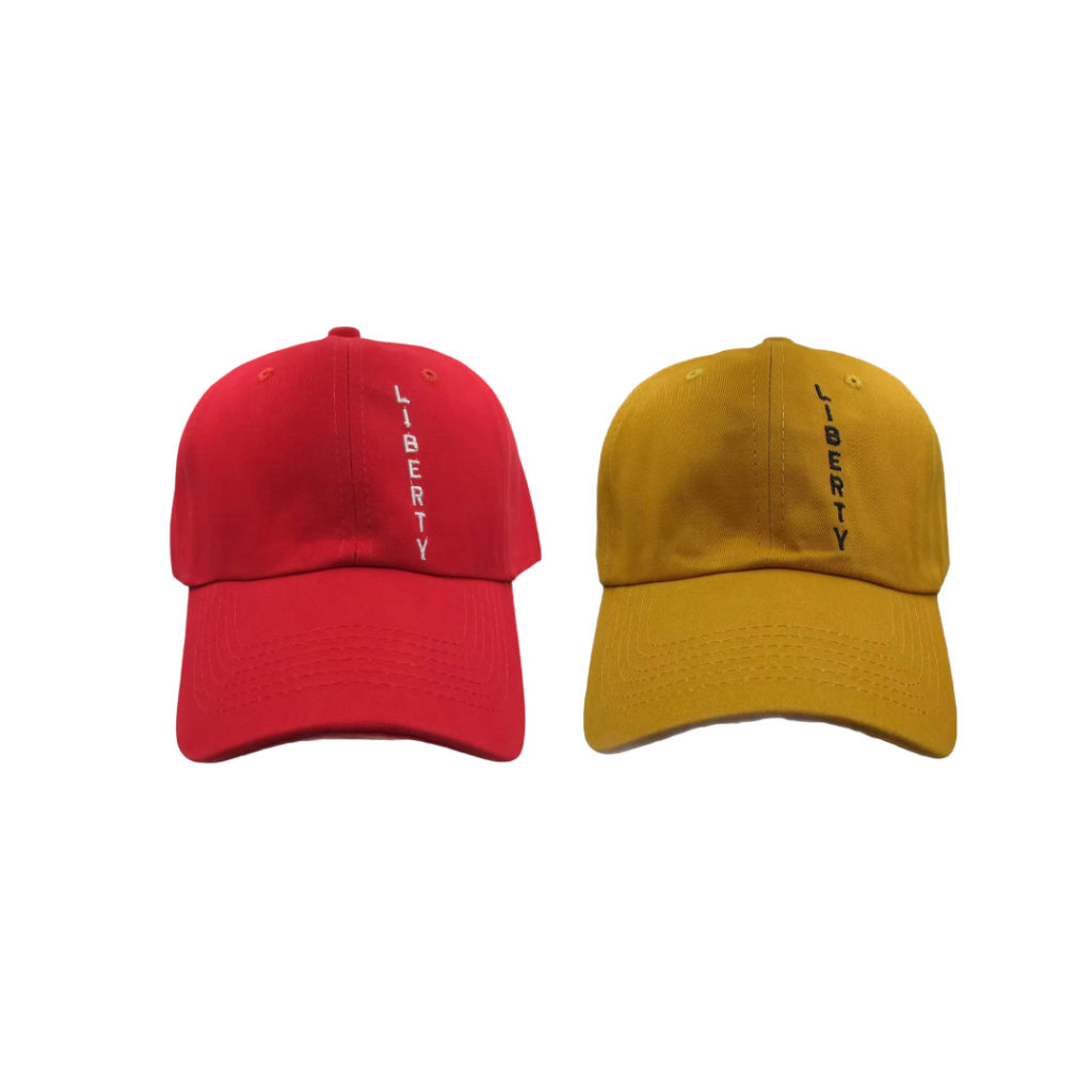 LIBERTY Embroidered Baseball Cap (Curved Brim) | Shopee Philippines