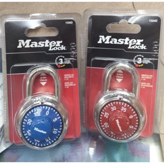 Master Lock Combination Padlock 1506-D Blue , 1504-D Red | Shopee ...
