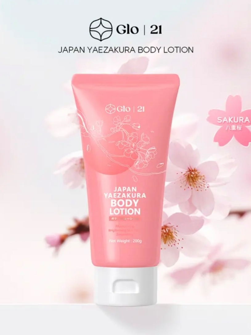Glo21 Japan Yaezakura Body Lotion 200g | Shopee Philippines